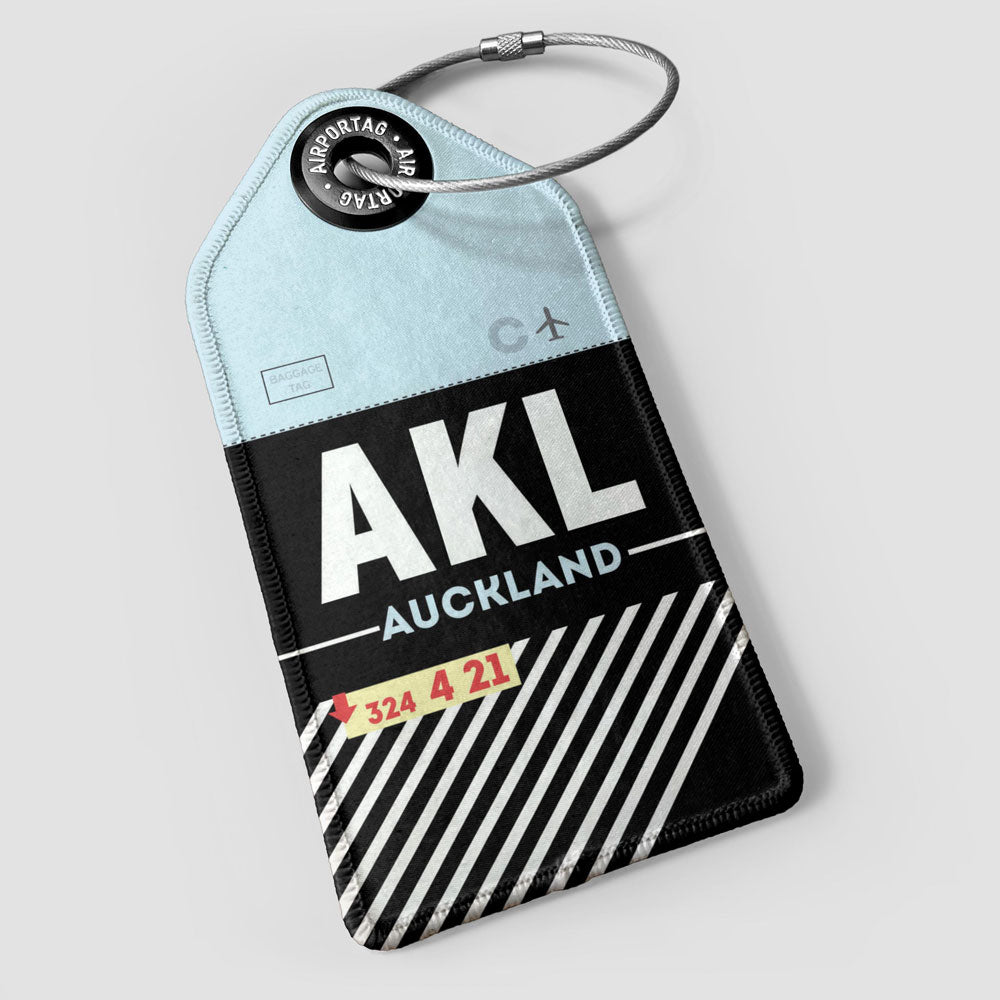 Airport Code Luggage Tag IATA Code AKL Baggage Tag Airport Code Luggage Tag IATA Code AKL Baggage Tag