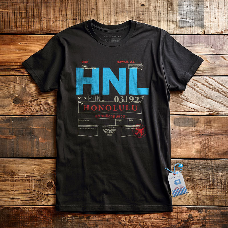 HNL airport IATA code - T-Shirt