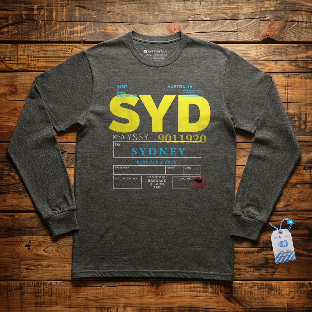 SYD Code - Long Sleeve T-Shirt