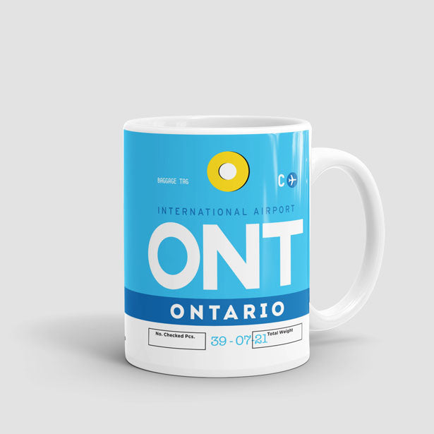 Coffee Mug - ONT - Ontario Intl Airport - California, US - IATA code ONT