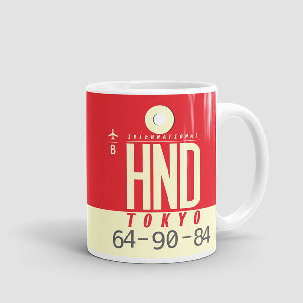 Coffee Mug - HND - Tokyo Haneda Intl Airport. IATA code HND