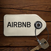 Airbnb - Tag Keychain