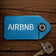 Airbnb - Tag Keychain