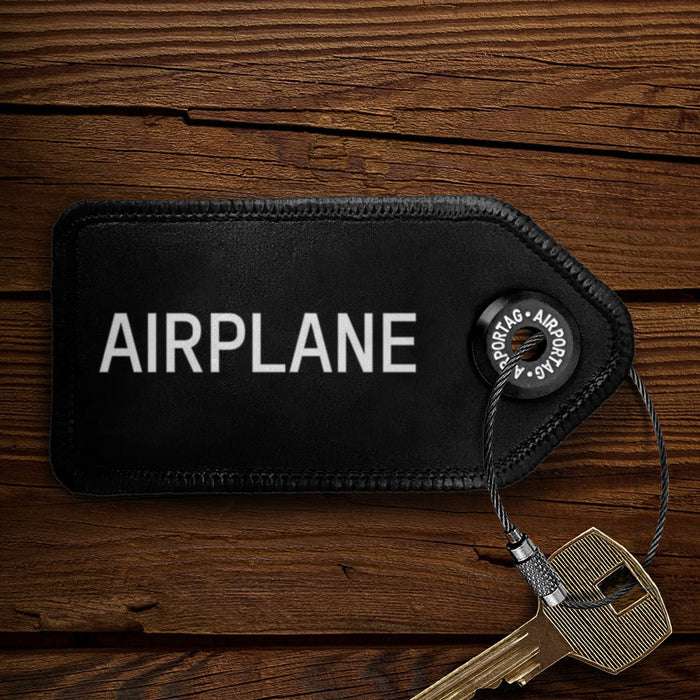 Airplane - Tag Keychain