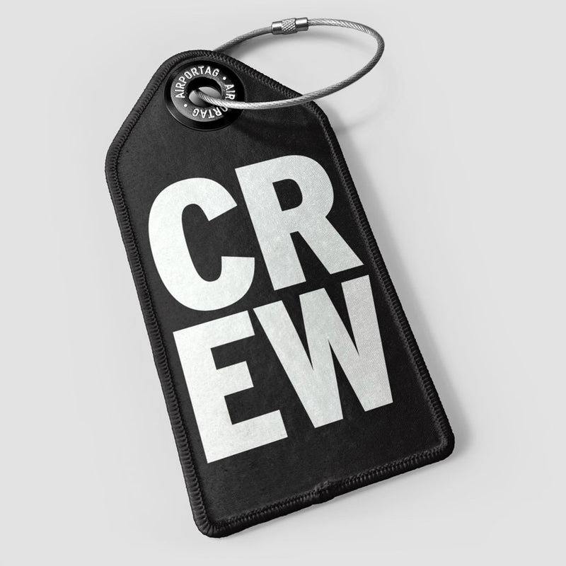 Crew inspired luggage tags - Airportag