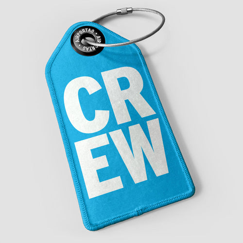 Crew inspired luggage tags - Airportag