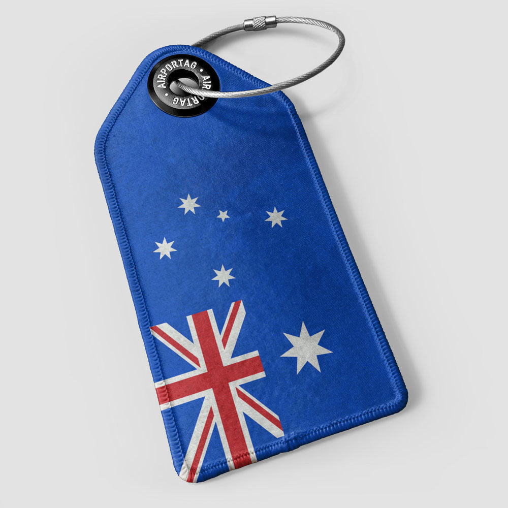 Flag Luggage Tag - Australian flag baggage tag
