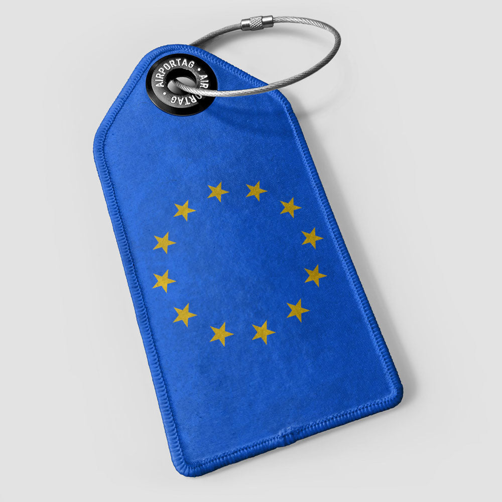 Flag Luggage Tag - European flag baggage tag