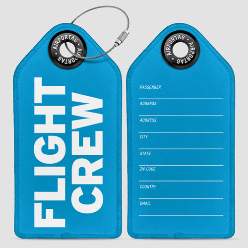 Flight Crew Tag - Luggage Tag
