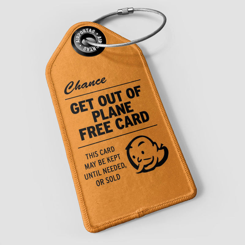 Luggage Tag - Jail free baggage tag