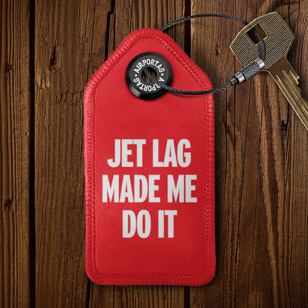 Jet Lag - Tag Keychain