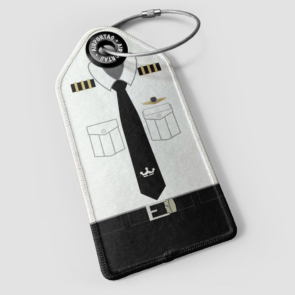 KL Pilot Uniform - Luggage Tag