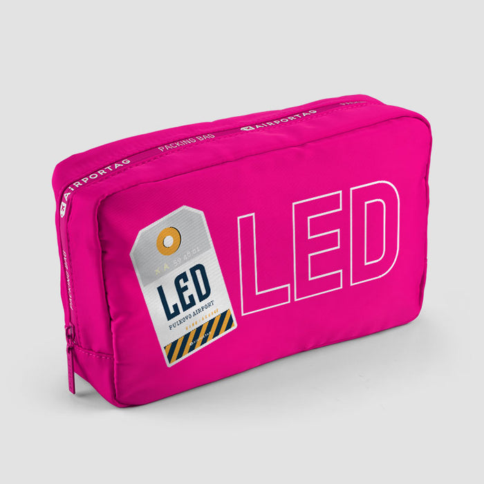 LED - Accessory Pouch Bag - Clutch Handbag