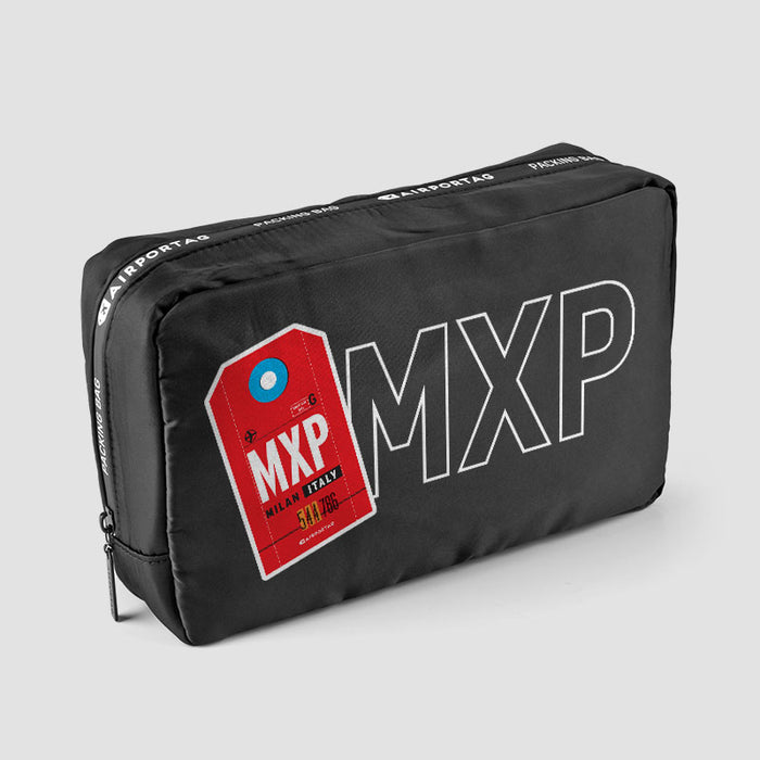 Tote Bag - MXP - Milano Malpensa Airport IATA code MXP.