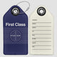 Pan Am First Class - Luggage Tag