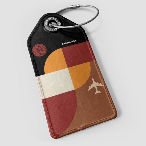Pan Am - Bauhaus Brown - Luggage Tag