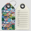 Pan Am Stickers - Luggage Tag