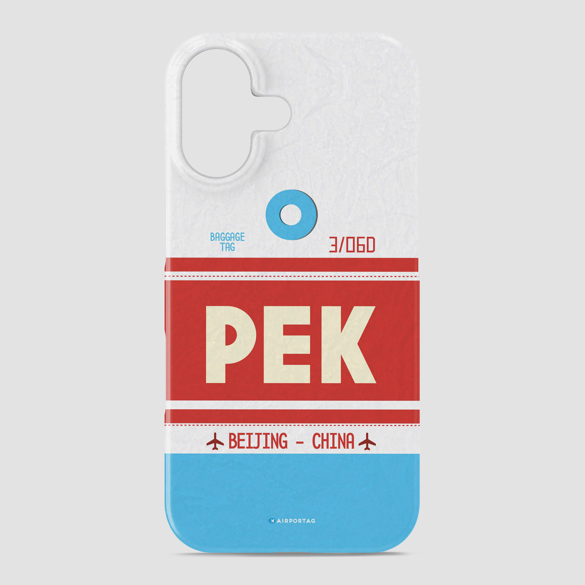 Pinback Button - Beijing Capital Airport - Beijing, China - IATA code PEK