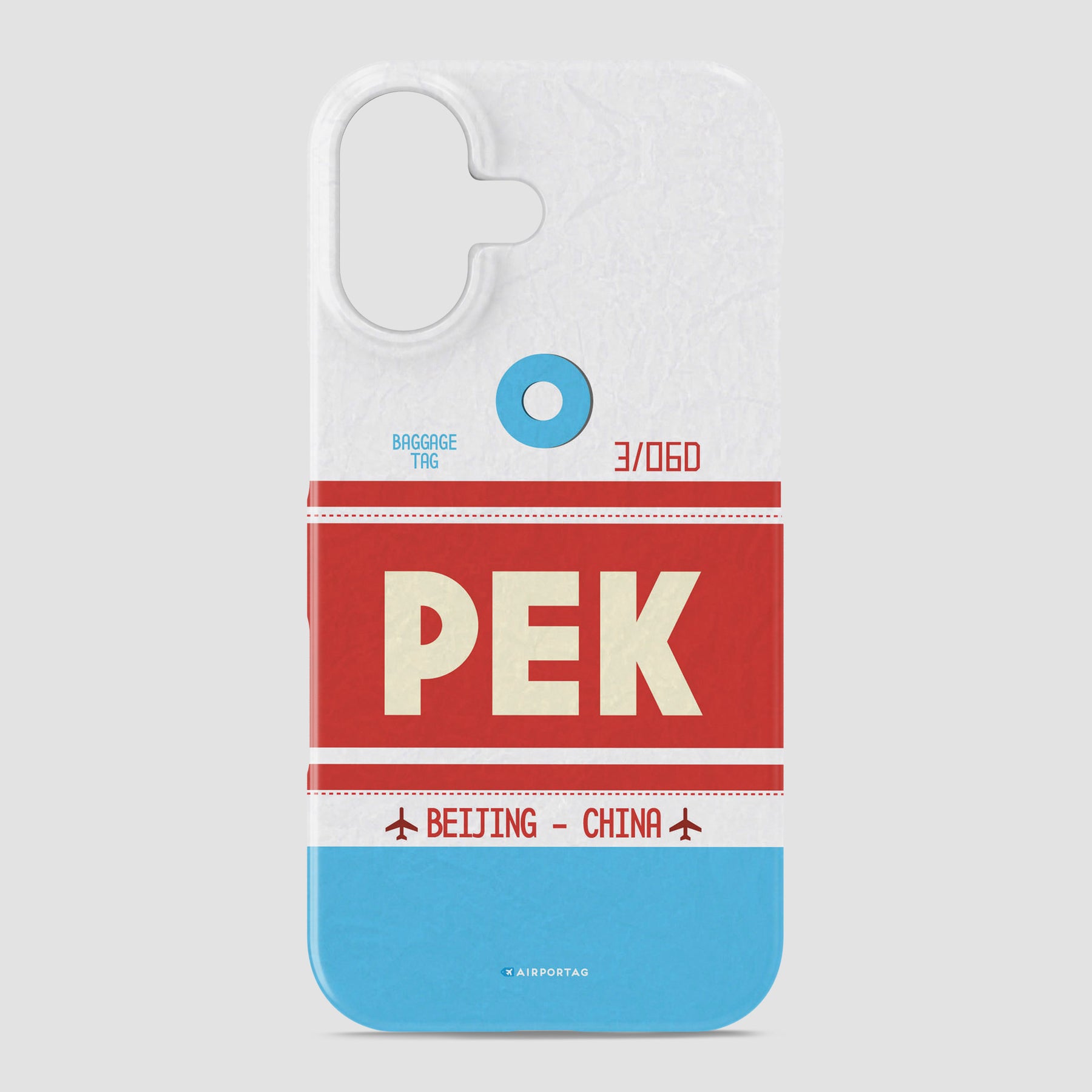 Pinback Button - Beijing Capital Airport - Beijing, China - IATA code PEK