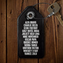 NATO Phonetic Alphabet - Keychain