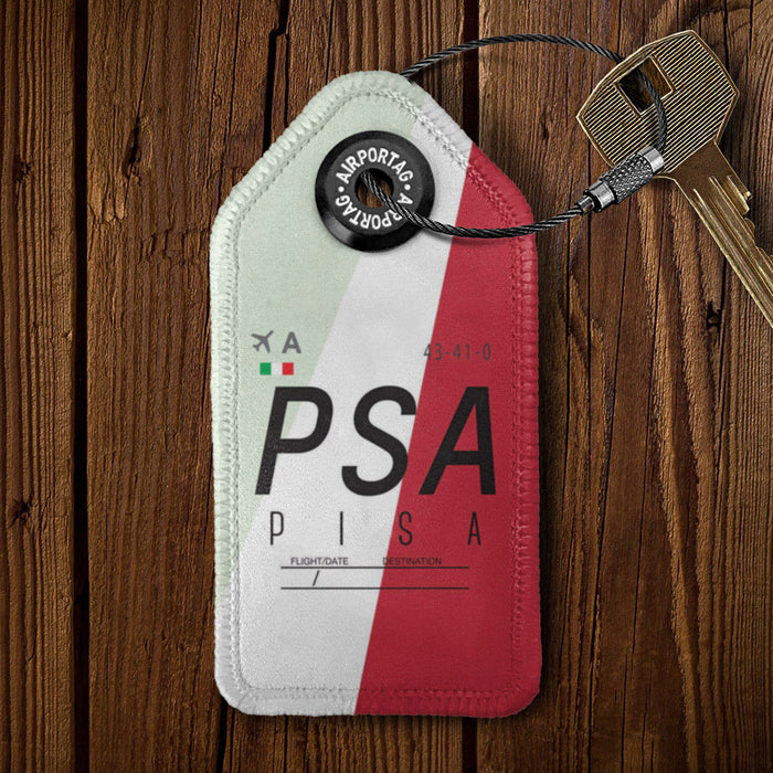 Poster - Wall Art Print - PSA - Pisa International Airport - Pisa, Italy