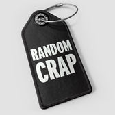 Luggage Tag - Random Crap baggage tag