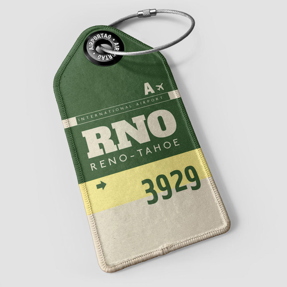 空港コード荷物タグ - IATA コード RNO 荷物タグ