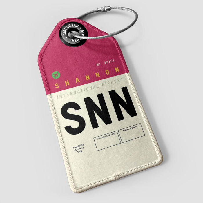 Tote Bag - SNN - Shannon Airport - Shannon, Ireland - IATA code SNN