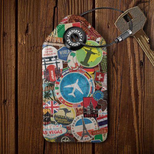 Travel Stickers - Keychain