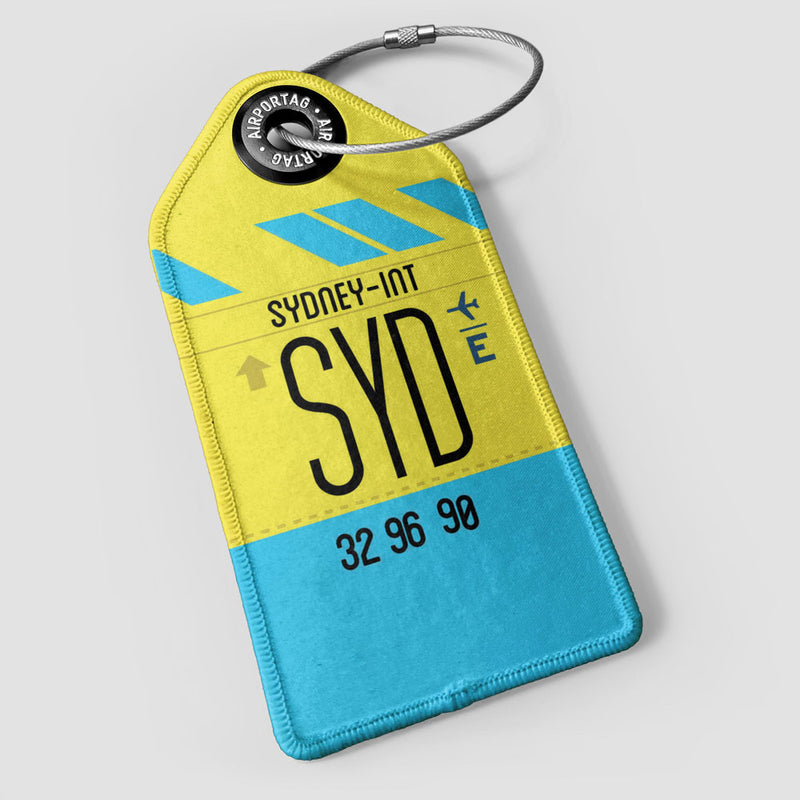 Airport Code Luggage Tag - IATA code SYD baggage tag