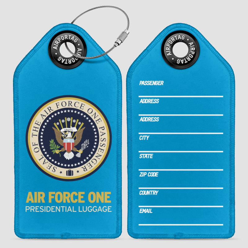 Luggage Tag - Air Force One baggage tag