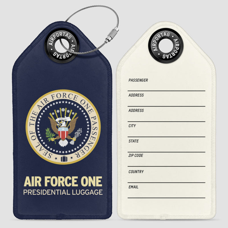 Luggage Tag - Air Force One baggage tag