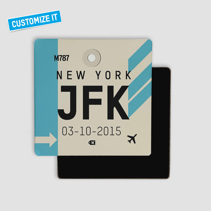Custom Airport IATA Code Luggage Tag - Made just for you