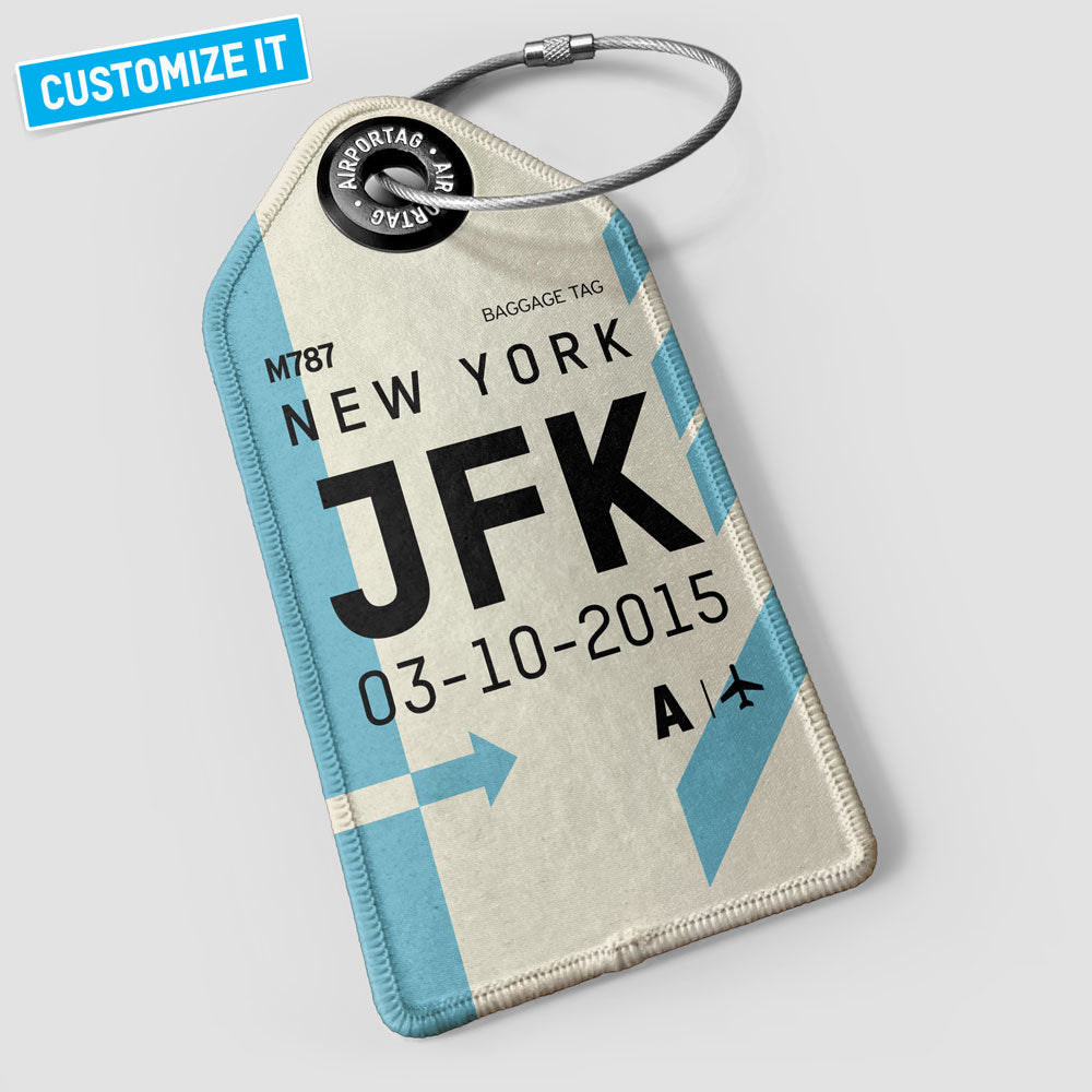 Custom Airport IATA Code Luggage Tag - Made just for you