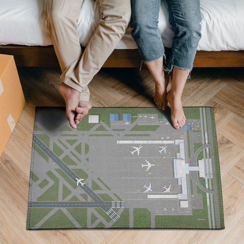 Airport Top View - Rectangular Rug