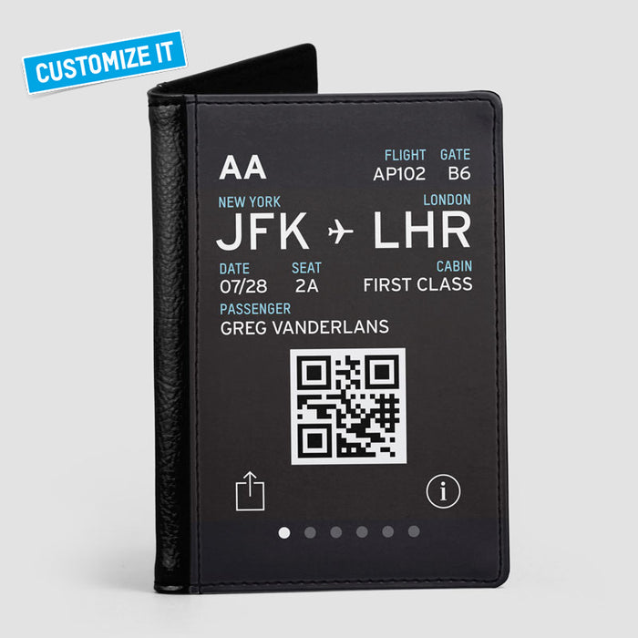 Digital Boarding Pass - Passport Cover