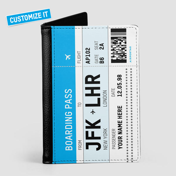 Custom Bording Pass - Passport Cover