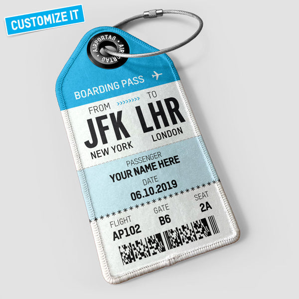 Custom Boarding Pass - Luggage Tag