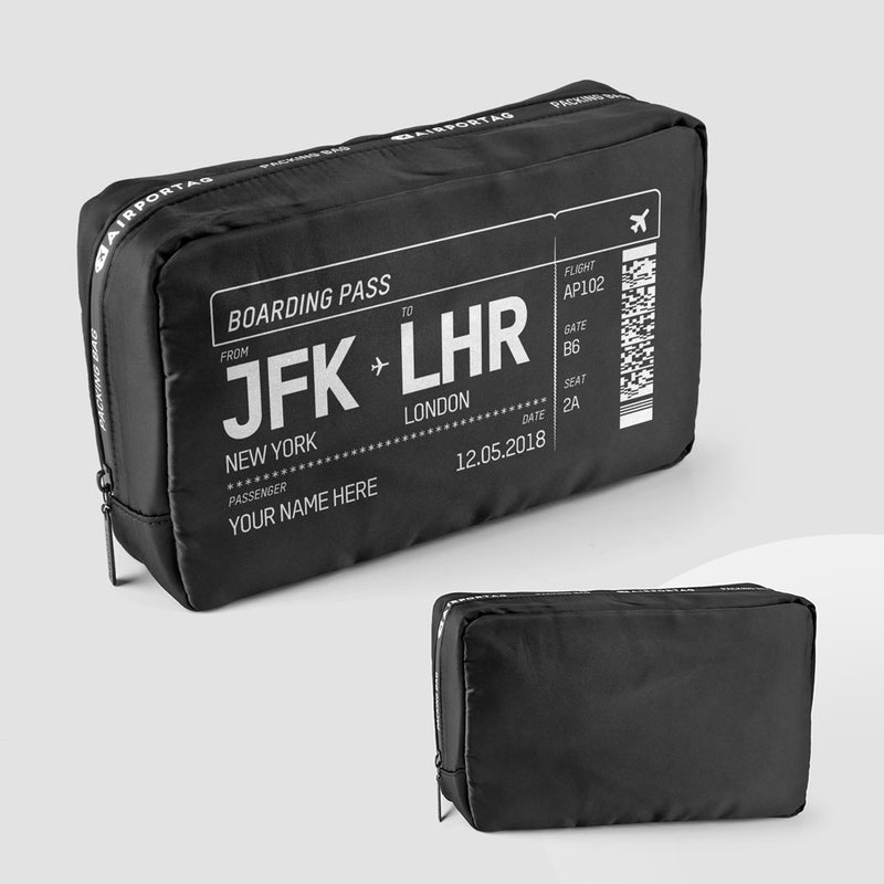 Custom Boarding Pass | Packing Bag