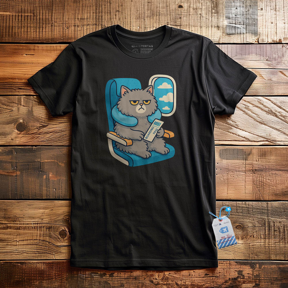 Bored Cat - T-Shirt