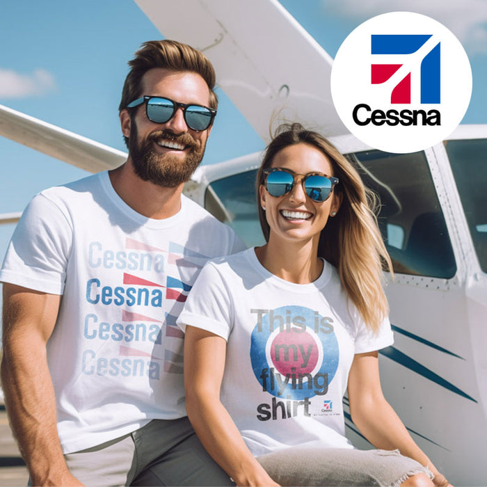Cessna Aircraft Licensed Merchandise | Exclusive Designs by Airportag