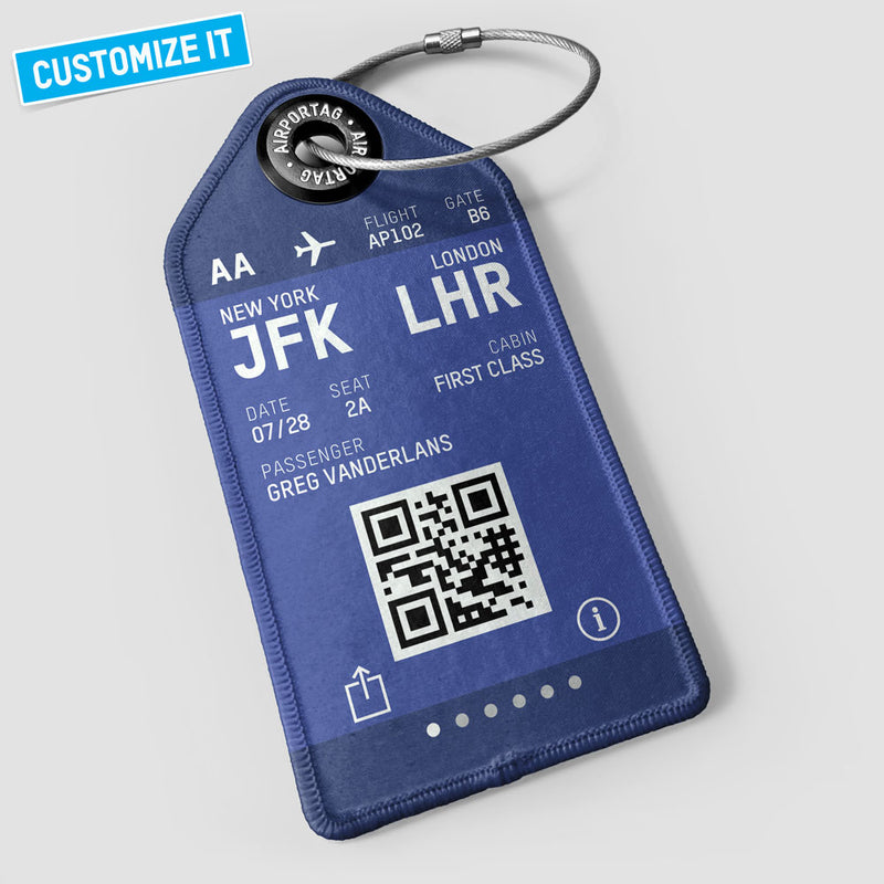 Digital Boarding Pass - Luggage Tag