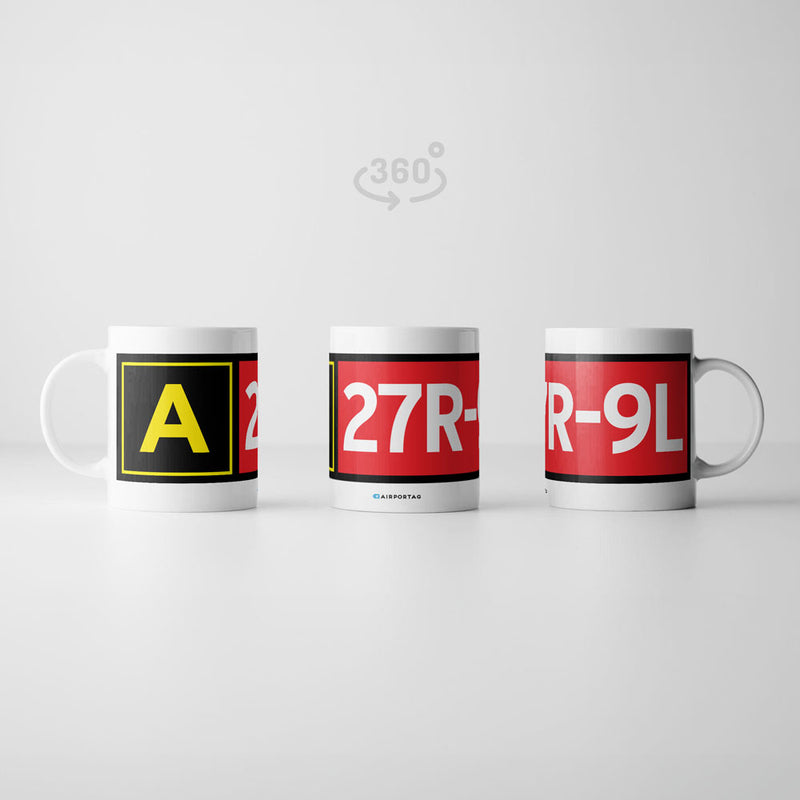 Runway Location and Hold Position Sign - Custom Mug