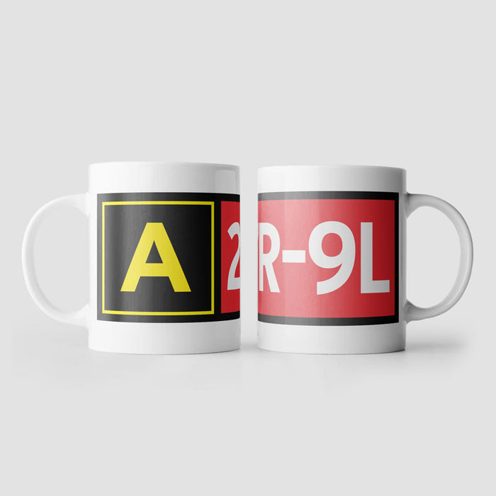 Runway Location and Hold Position Sign - Custom Mug