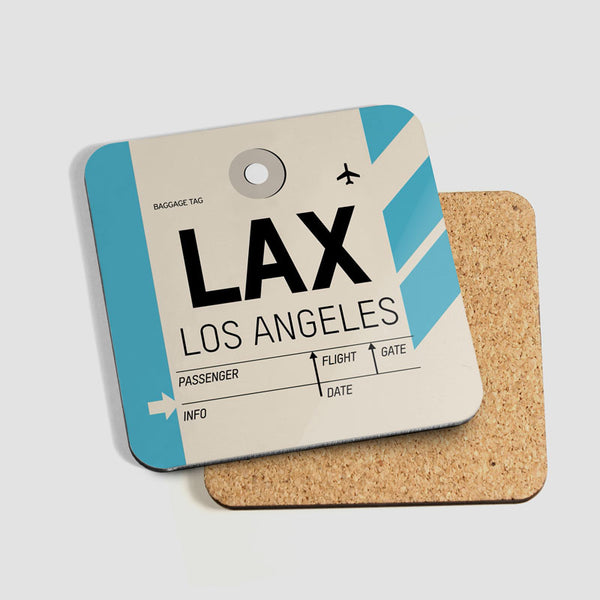 Airport and Airline IATA Code - Custom - 6 Coasters Set