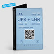 Digital Boarding Pass - Passport Cover