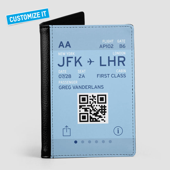 Digital Boarding Pass - Passport Cover
