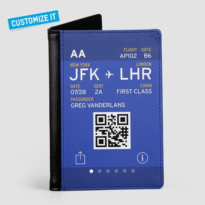 Digital Boarding Pass - Passport Cover