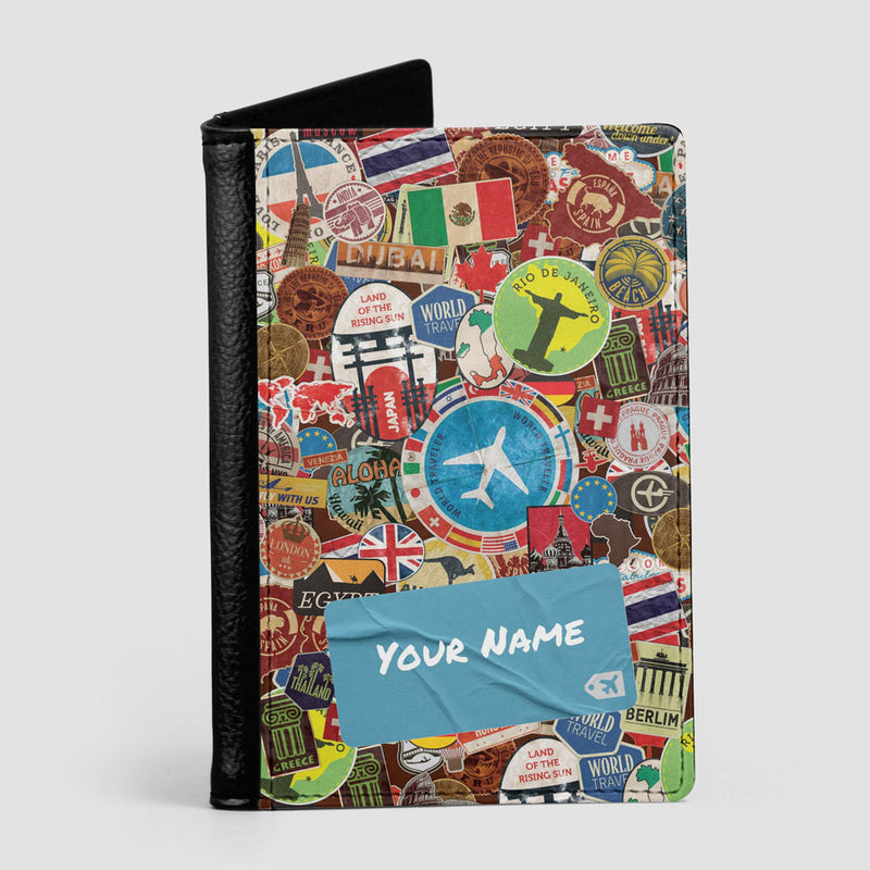 Travel Stickers - Passport Cover