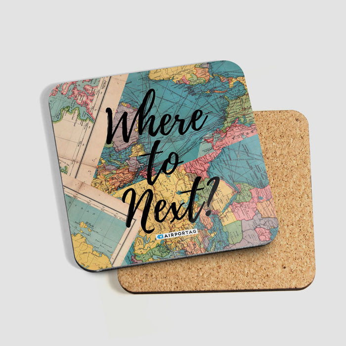 Custom Where to Next - Coaster